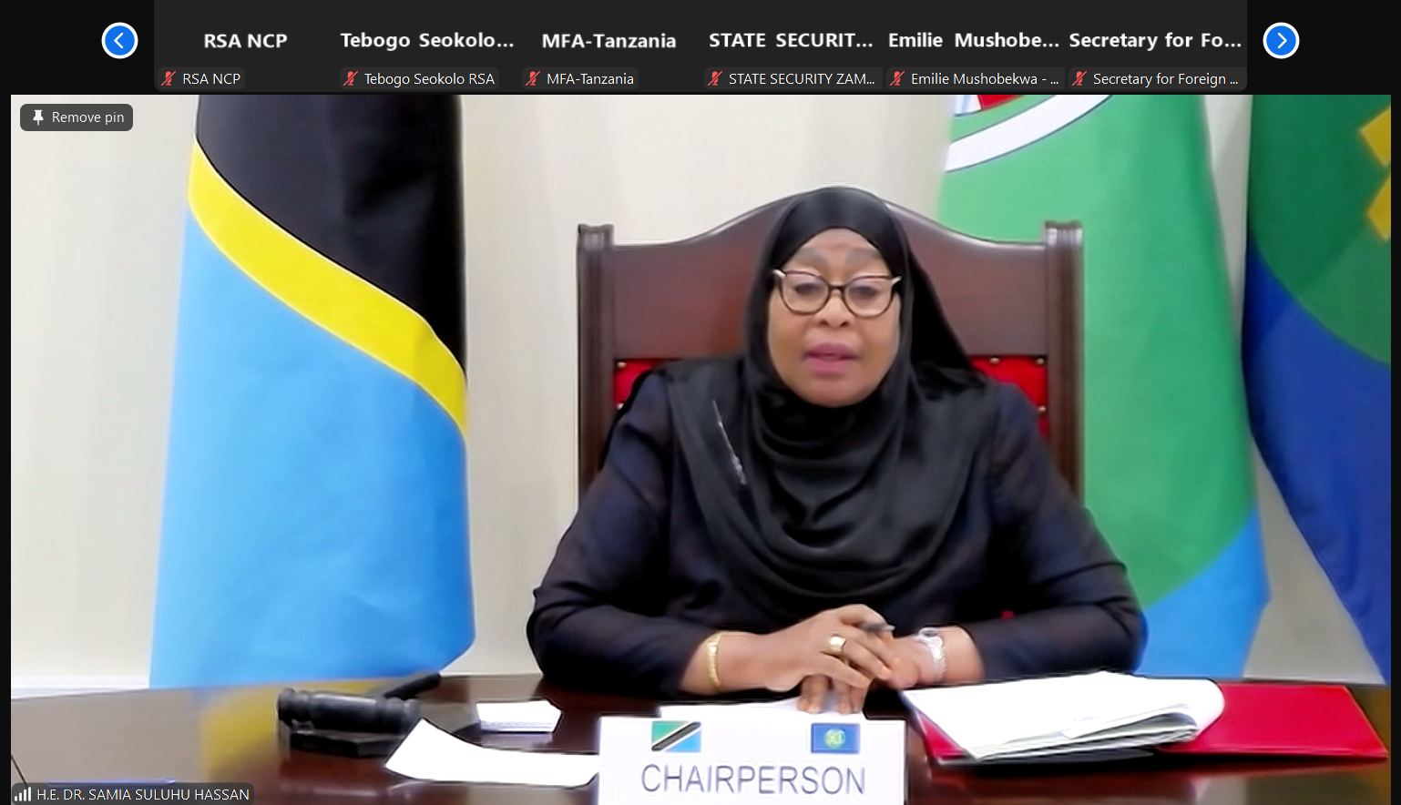 SADC holds a virtual Extraordinary Summit of the Organ Troika Plus, SAMIDRC Troops contributing ...